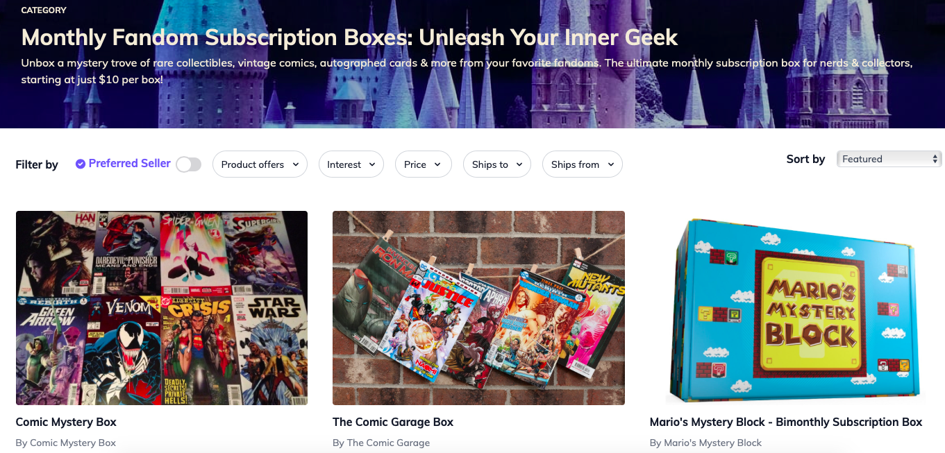 Top Mystery Subscription Box Examples